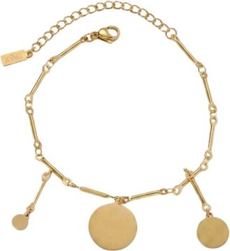 Dansk Copenhagen Bracelet Nora plaqu&eacute; or 18 carats- r&eacute;sistant &agrave; leau - Femme - Accessoires - Jaune - Taille: ONE Size