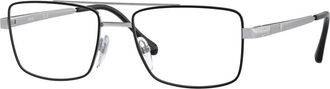 Sferoflex Homme, Accessoires, Gris, Taille: 56 MM Lunettes de Vue Mode en Couleur Bleue