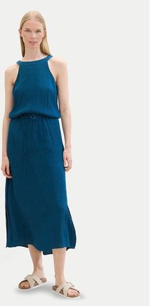 Tom Tailor Sommerkleid 1041514 Blau Regular Fit