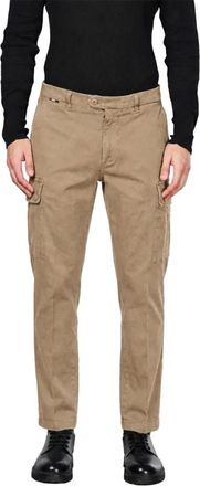 Mason's Pantalon Cargo Chile - Homme - Pantalons - Beige - Taille: M