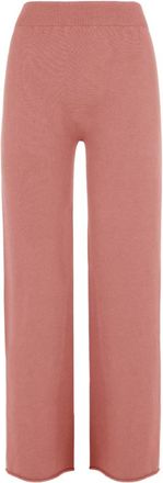 Bomboogie Femme, Pantalons, Rose, Taille: 40 FR Pantalon Tricot Jambe Droite Sans Couture