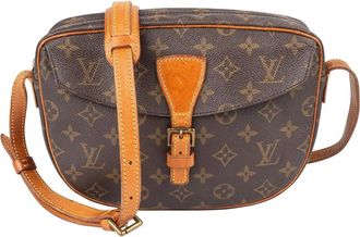 Louis Vuitton Crossbody Bags - Louis Vuitton Monogram Canvas Jeune Fille MM Cross - Gr. unisize - in Braun - f&uuml;r Damen