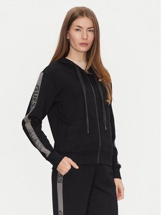 Guess Sweatshirt W5RQ03 KBYE2 Schwarz Regular Fit