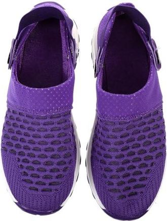 BESTONZON Sandales Femme Respirantes Maille avec Coussin Air L&eacute;g&egrave;res et Confortables Semelle Antid&eacute;rapante Chaussures D&eacute;contract&eacute;es pour Marche Quotidienne