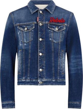 Dsquared2 Homme, Vestes, Bleu, Taille: M Dan Jean Jacket