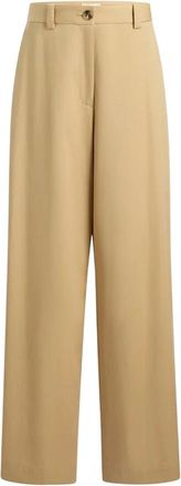 Khaite Femme, Pantalons, Beige, Taille: 38 FR Gari Pant