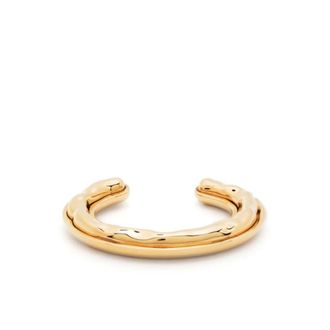Jil Sander Femme, Accessoires, Jaune, Taille: ONE Size Bracelet Dor&eacute; - Mod&egrave;le S