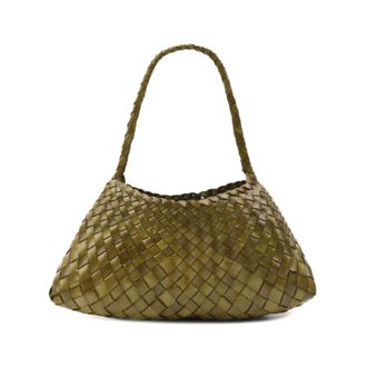 Dragon Diffusion Femme, Sacs, Vert, Taille: ONE Size Rosanna Woven Leather Baguette