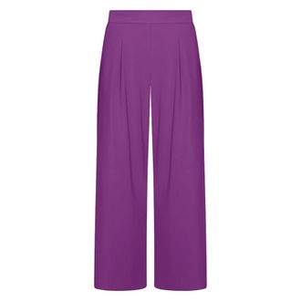 JapanTKY Wide Hosen - - Trousers - Damen - Lila - L