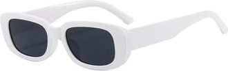 Generic Lunettes De Soleil Dextérieur À Petite Monture For Hommes, For Les Vacances, Déplacements Quotidiens Et Fêtes(White)