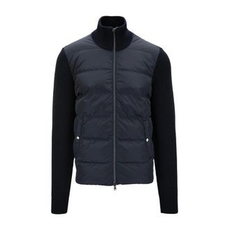 Herno Veste Homme &agrave; Fermeture &Eacute;clair - Homme - Vestes - Bleu - Taille: S
