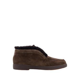Santoni Desert Suede Bootie - - Shoes - Damen - Braun - 36 EU