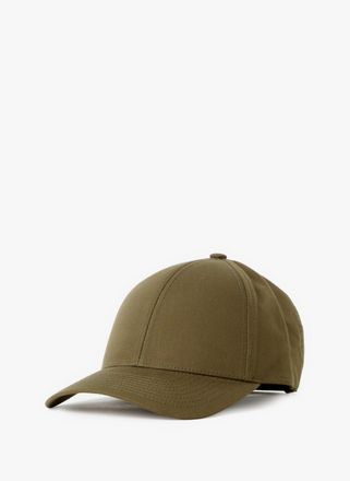 Varsity Casquette unie en coton m&eacute;lang&eacute;