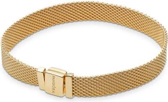 Pandora Reflexions Armband in Gold mit 18 Karat vergoldete Metalllegierung aus der PANDORA Timeless Collection, 17cm