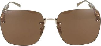 Gucci Sonnenbrillen - - Accessories - unisex - Gelb - 63 MM