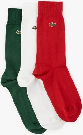 Lacoste Lot de 3 paires de chaussettes hautes