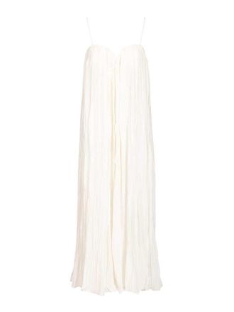 Rotate Knielanges Kleid - Wei&szlig;