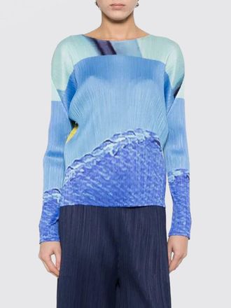 Pleats Please Issey Miyake Top PLEATS PLEASE ISSEY MIYAKE Femme couleur Bleu
