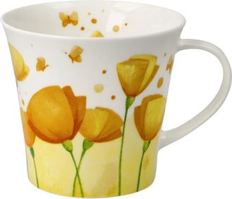 GOEBEL Kaffee- / Teetasse Fiore Sunshine Colori