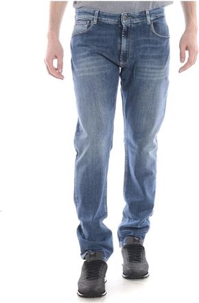 Daniele Alessandrini Homme, Jeans, Bleu, Taille: W29 Pantalone Basico Medio