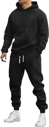 Generic Ensemble de surv&ecirc;tement pour Homme, Sweat &agrave; Capuche, Tenue de Jogging, surv&ecirc;tement Sport d&eacute;contract&eacute;, Pull &agrave; Manches Longues