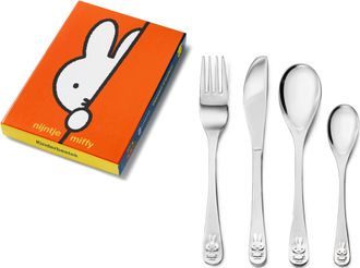 Zilverstad 6832940 Kinderbesteck miffy 4-tleiig 18/10, edelstahl