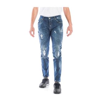 Daniele Alessandrini Klassische Denim-Jeans f&uuml;r M&auml;nner - - Jeans - Herren - Blau - W30