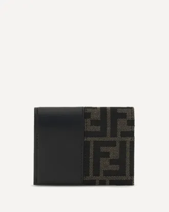 Fendi FF jacquard Card Holder Male UNI