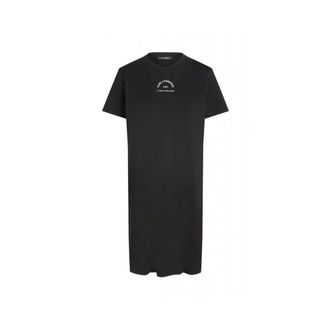 Karl Lagerfeld Damen, Kleider, Schwarzk, LGr&ouml;&szlig;e