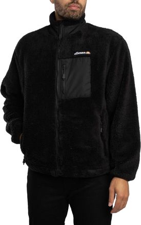 Ellesse Herren Cervacol Sherpa Fleecejacke, Black, L