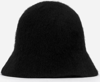 Arket Hut Aus Wolle Und Alpakawolle -Schwarz