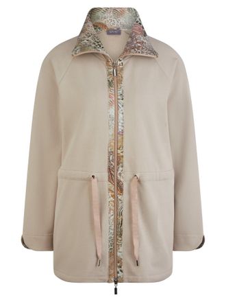 Peter Hahn Lange Sweatjacke Peter Hahn beige