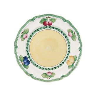 Villeroy & Boch 10-2281-2640 French Garden Assiette &agrave; Dessert Porcelaine Vert 22 x 23 x 7 cm