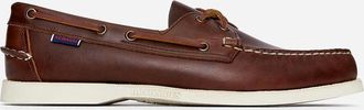 Arket Gewachster Bootsschuh Portland Von Sebago -Rot