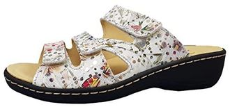 Belvida Chaussons pour femme - Blanc - Loisirs, or, 40 EU