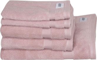Sch&ouml;ner Wohnen Kollektion SCH&Ouml;NER WOHNEN Handtuch CUDDLY - 5er Set 50x100 cm, Orchidee