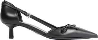 Prada Open-side Leather Pumps