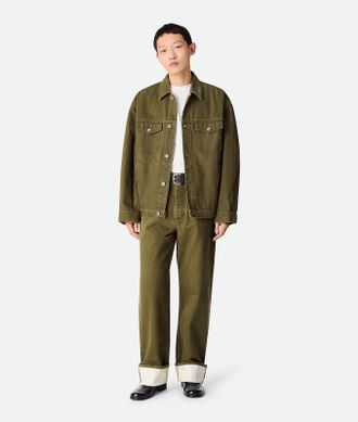 Bottega Veneta Jean Color&eacute; &Agrave; Revers - Bottega Veneta