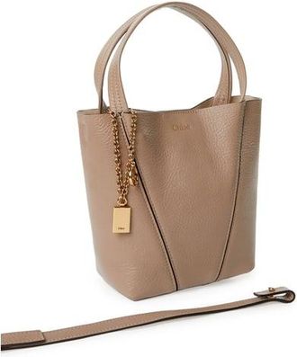 Chloé Sac à main Spin en cuir de veau