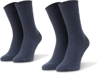 Tommy Hilfiger Lange Socken Tommy Hilfiger 371221356 Dunkelblau