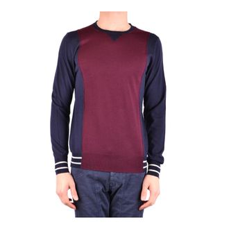 Paolo Pecora Rundhals-Ausschnitt Strickware - - Knitwear - Herren - Braun - M
