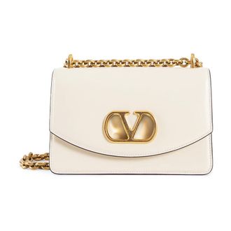 Valentino Garavani Femme, Sacs, Blanc, Taille: ONE Size Vain Small Shoulder Bag