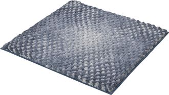 Kleine Wolke Badteppich Cory, Farbe: Navy, Material: 100 % Polyester, Gr&ouml;&szlig;e: 60x 60 cm