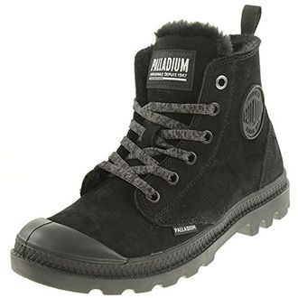 Palladium Femme Pampa Hi Zip WL Basket, Black/Black, 41.5 EU
