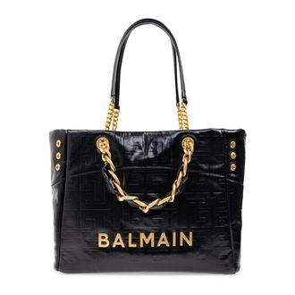 Balmain Femme, Sacs, Noir, Taille: ONE Size 1945 Sac shopper souple