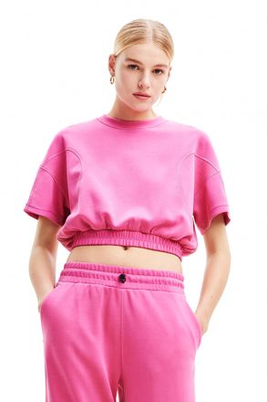 Desigual Womens TS_Pinko T-Shirt, Red, S