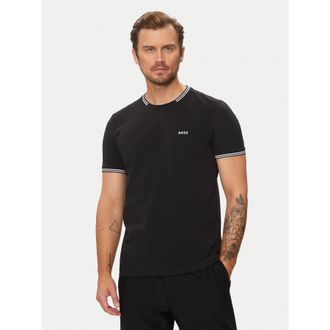 HUGO BOSS T-Shirt Taul 50521245 Schwarz Regular Fit