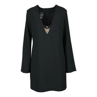 Access Fashion Schickes kurzes Kleid - - Dresses - Damen - Schwarzk - M
