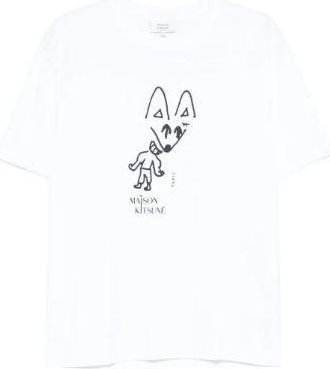 Maison Kitsuné | Party Fox Comfort Tee Shirt - XL