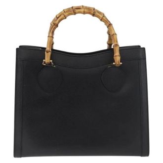 Gucci Sac &agrave; main vintage doccasion - Femme - Pre-owned - Noir - Taille: ONE Size